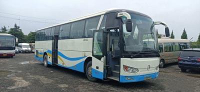 China Used Tour Bus For Africa Used Golden Dragon Bus Yuchai Rear Engine 233kw 53seats Euro IV Airbag Chassis Low Kilometer for sale