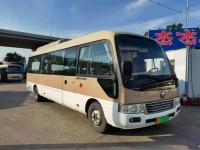 China 22 Seats 2019 Year Used Coaster Bus Used Mini Bus Electric Engine Left Hand Steering for sale