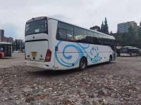 China Used Yutong Bus ZK6122 49 Seats Steel Chassis Double Doors Used Passenger Bus Left Hand Drive WP.10 Rear Engine for sale