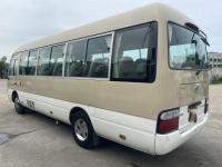 China Toyota Used Coaster Bus for Africa Gaosilne 2TR Engine 108KW 23 Seats Left Hand Drive for sale