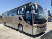 China Used Coach Bus Higer Brand KLQ6115 51seats Weichai Rear Engine Airbag Chassis Double Doors Left Steering for sale