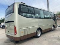 China Used Tour Bus Zhongtong Brand 35seats Airbag Chassis Yuchai Rear Engine New Seats Big Capacity Bus 2+2layout for sale