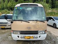 China Toyota Brand Used Coaster Bus 23-30seats 3RZ Toyota Engine Gasoline Used mini Bus Left Steering for sale