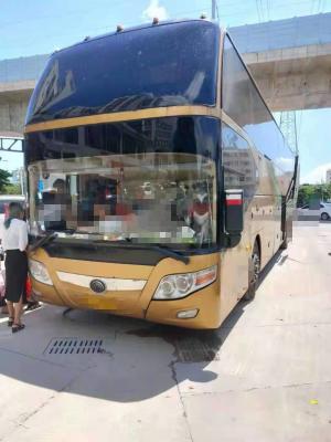 China 65 Seats 2010 Year Used Yutong Bus ZK6147D Diesel Engine Double Axle LHD Steering for sale