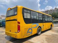 China Used Kinglong Bus XMQ6110 Rear Engine Used Coach Bus Double Doors 50 Seats Euro IV Airbag Chassis for sale