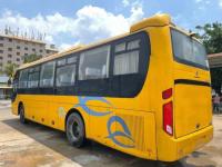 China Used Kinglong Bus XMQ6110 Rear Engine Used Coach Bus Double Doors 50 Seats Euro IV Airbag Chassis for sale