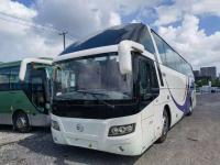 China Used Golden Dragon Bus XML6125 Used Tour Bus 55seats Yuchai Rear Engine 127kw Euro IV Double Doors for sale