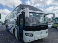 China Used Golden Dragon Bus XML6125 Used Tour Bus 55seats Yuchai Rear Engine 127kw Euro IV Double Doors for sale