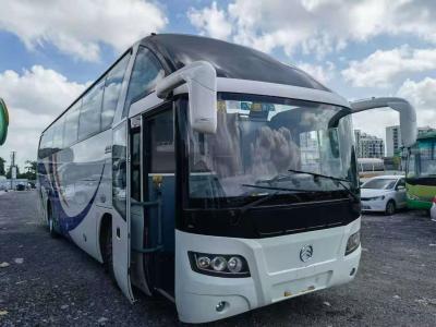 China Used Golden Dragon Bus XML6125 Used Tour Bus 55seats Yuchai Rear Engine 127kw Euro IV Double Doors for sale