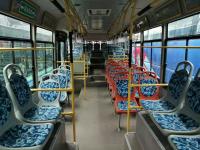 China Used City Bus Brand Golden Dragon 45 Seats Used Tour Bus Steel Chassis Diesel Engine Bus Double Doors for sale