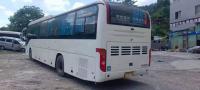 China Used Coach Bus Model KLQ6129 Used Higer Bus 53 Seats Good Passenger Bus Double Doors Steel Chassis Low Kilometer for sale