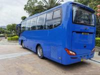 China Used Tour Bus Model XMQ6859 Brand Kinglong 35 Seats Low Kilometer Euro III Used Mini Coach for sale
