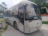 China Used Coach Bus XMQ6110 Kinglong Brand 55 Seats Yuchai Engine Double Doors for sale