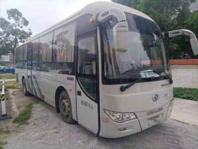 China Used Coach Bus XMQ6110 Kinglong Brand 55 Seats Yuchai Engine Double Doors for sale
