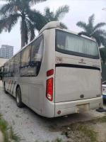 China Used Coach Bus XMQ6110 Kinglong Brand 55 Seats Yuchai Engine Double Doors for sale
