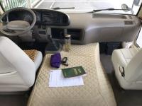 China Bus Second Hand Coaster White Golden For Stock Negeria LHD Mini Bus Diesel Promition Price Toyota Coaster for sale