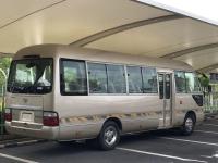 China Bus Second Hand Coaster White Golden For Stock Negeria LHD Mini Bus Diesel Promition Price Toyota Coaster for sale