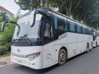 China Used Kinglong Bus Low Kilometer Used Coach Bus For Africa 50 Seats Single Door Model XMQ6112 for sale