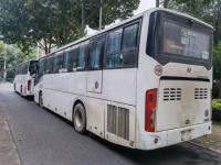 China Used Kinglong Bus Low Kilometer Used Coach Bus For Africa 50 Seats Single Door Model XMQ6112 for sale