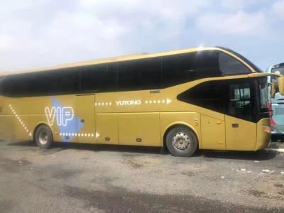 China Bus Coach Used Yutong Vehicle 53 Seats LHD Diesel Engine ZK6127 With AC for sale