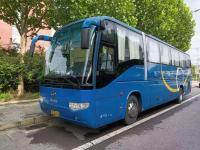 China Used Higer Bus Coach Airbag Chassis Tourist Coach Dingle Door With AC/TV 51seats for sale