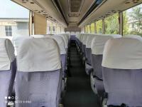 China Kinglong 55 Seats Leaf Spring Suspension XMQ6126 Used Shuttle City Passager Coach Bus For Sale for sale