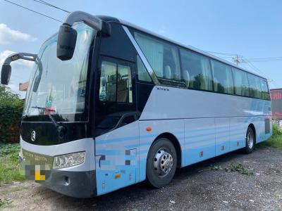 China Used Golden Dragon Bus 45seats Manual Gearbox Diesel Rear Engine Lhd Luxury Tourist Bus for sale