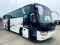 China Used Kinglong Bus 53 Seats Double Doors Used Coach Bus XMQ6129 Left Steering for sale