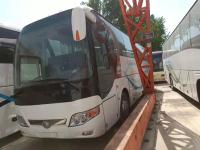 China Used Coach Bus Kinglong Brand 51 Seats LHD Rear Engine EURO III for sale