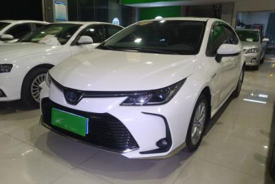 China Used Corolla Car New Energy Vehicle With Corolla 20191.2T S-CVT Pioneer 5 Seats White Color 4 Doors Sedan Car for sale
