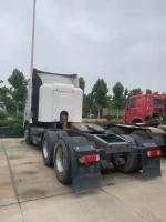 China Double Axles Used 420HP 6X4 Sinotruk Howo Tractor Head  Second Hand Truck for sale