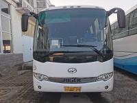China 12m Luxury Used Coach Bus Higer Bus Parts 35seats Second Hand Passenger Bus for sale