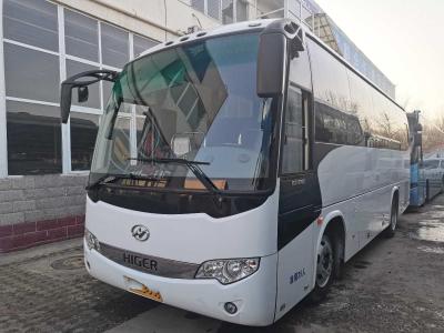 China 12m Luxury Used Coach Bus Higer Bus Parts 35seats Second Hand Passenger Bus for sale