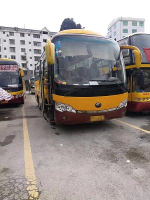China 35 Seats Used Yutong Bus Zk6808 Coach Bus With LHD Steering Diesel Engines for sale