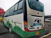 China ZK6908 Sightseeing Bus Yutong Mini Bus 35 Seats Left Hand Drive Coaster Bus Yuchai Engine for sale