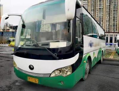 China ZK6908 Sightseeing Bus Yutong Mini Bus 35 Seats Left Hand Drive Coaster Bus Yuchai Engine for sale