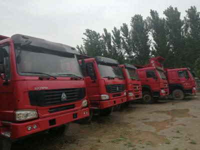 China 6*4 EURO III 1000Nm Used Dump Truck  Diesel 375hp Left Hand Drive for sale