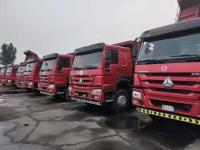 China 6*4 EURO III 1000Nm Used Dump Truck  Diesel 375hp Left Hand Drive for sale