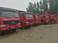 China 6*4 EURO III 1000Nm Used Dump Truck  Diesel 375hp Left Hand Drive for sale