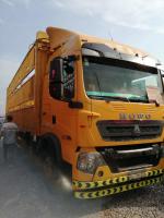 China 280HP Single Row Used Cargo Dump Truck 6*2 T5G Second Hand Light Truck for sale