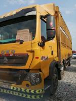 China 280HP Single Row Used Cargo Dump Truck 6*2 T5G Second Hand Light Truck for sale