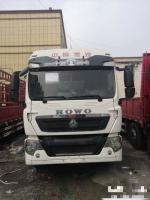 China Howo Cargo Used Dump Truck 6*2 Warehouse Grid Type 420hp LHD for sale