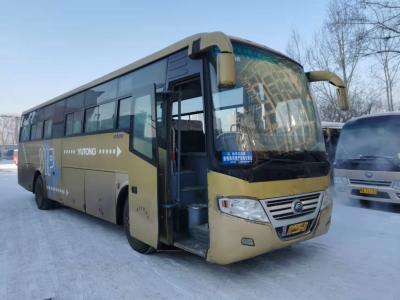 China Front Engine Used Yutong Bus 53seats Steel Chassis Passenger Bus With Air Condition for sale