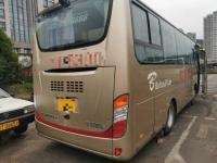 China 147kw Tourism Yutong Used Coaster Bus 35 Seats Left Hand Drive Passenger Buses for sale