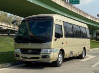 China Used Toyota Coaster Mini Bus 6GR Coaster Bus Luxury Second Hand for sale