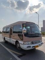 China 20 Seater Used Coaster Bus Toyota Second Hand Mini Bus 3RZ Engine for sale