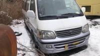 China Toyota Brand Used Hiace Mini Bus 11 seats bus Gasoline for sale