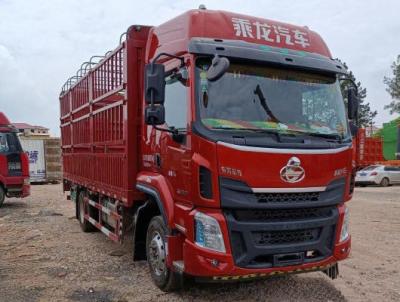 China 10 Ton Column Plate 26 Feet  Used  Cargo Trucks  For Transport Business In Good Condition for sale