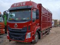 China 10 Ton Column Plate 26 Feet  Used  Cargo Trucks  For Transport Business In Good Condition for sale