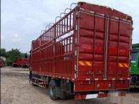 China 10 Ton Column Plate 26 Feet  Used  Cargo Trucks  For Transport Business In Good Condition for sale